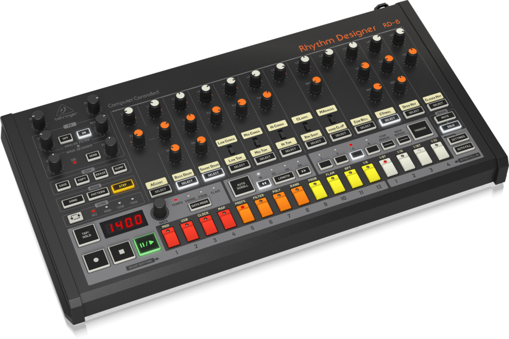 Behringer RD-8 review | Eevo Lute Music & Technology